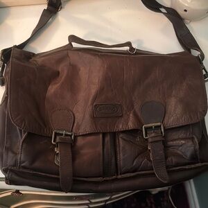 sharo | Bags | Brown Leather Messenger Bag | Poshmark
